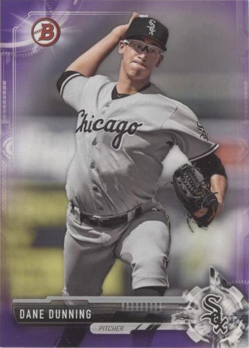2017 Bowman - Prospects Dane Dunning #BP35 Purple /250 (RC) for sale ...
