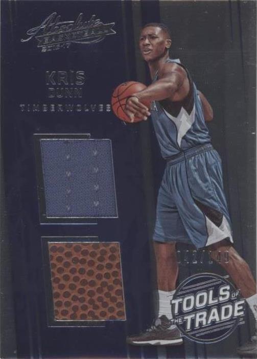 2016-17 Panini Absolute - Tools of the Trade Rookie Materials Kris Dunn ...