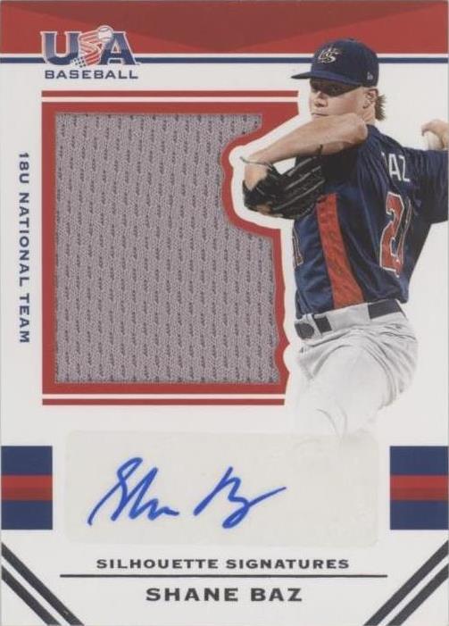 2017 Panini USA Baseball Stars & Stripes - Jumbo Swatch Silhouettes ...