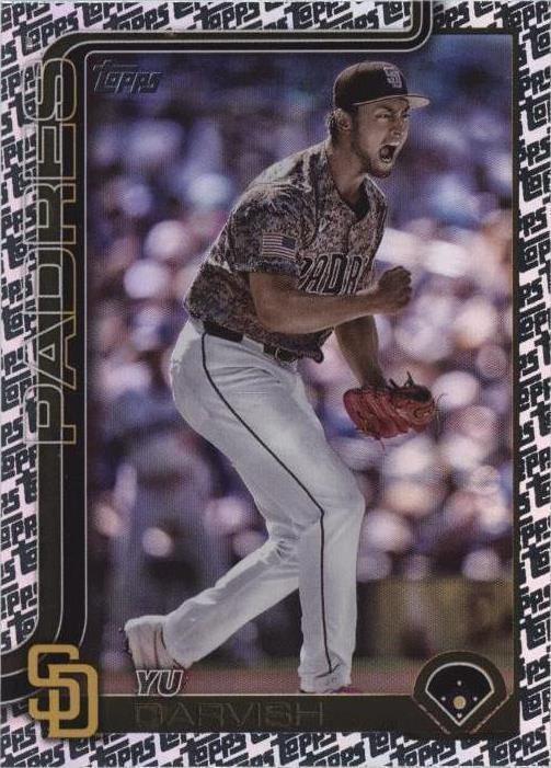 2025 Topps Series 1 - Yu Darvish #323 Topps Foil Pattern for sale ...