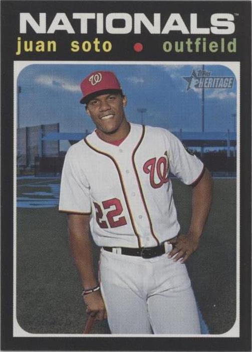 2020 Topps Heritage - Missing Signature Variation #403 Juan Soto for ...