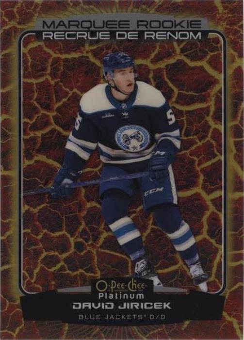 2022-23 O-Pee-Chee Platinum - Marquee Rookies Hot Magma #293 David ...