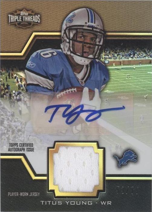 2011 Topps Triple Threads - Unity Autographed Relics Sepia #TTUAR-13 ...