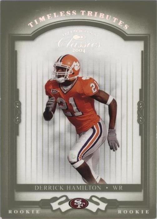 2004 Donruss Classics - Timeless Tributes Green #184 Derrick Hamilton ...