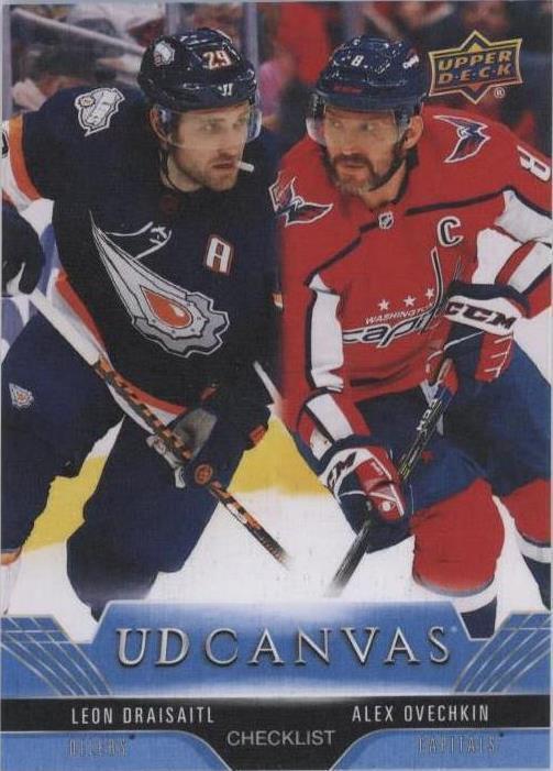 2023-24 Upper Deck Series 1 - Ud Canvas Checklist Alex Ovechkin, Leon ...