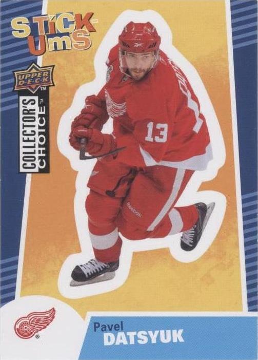 2009-10 Upper Deck Collector's Choice - Stick-Ums #SU11 Pavel Datsyuk ...