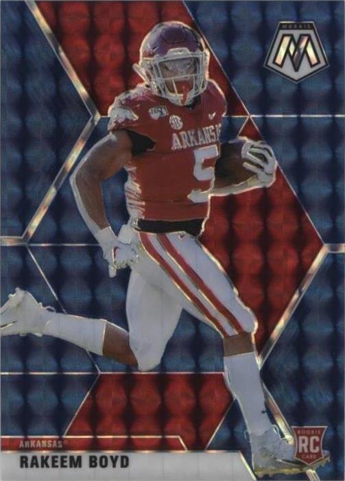 2021 Panini Mosaic Draft Picks - Rakeem Boyd #16 Mosaic Blue /75 (RC ...
