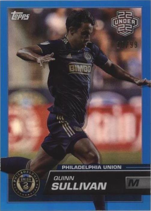 2023 Topps MLS - 22 Under 22 Blue Foil #191 Quinn Sullivan /99 for sale ...
