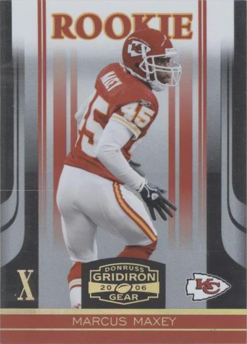 2006 Donruss Gridiron Gear - Gold X's #173 Marcus Maxey /100 (RC) for ...
