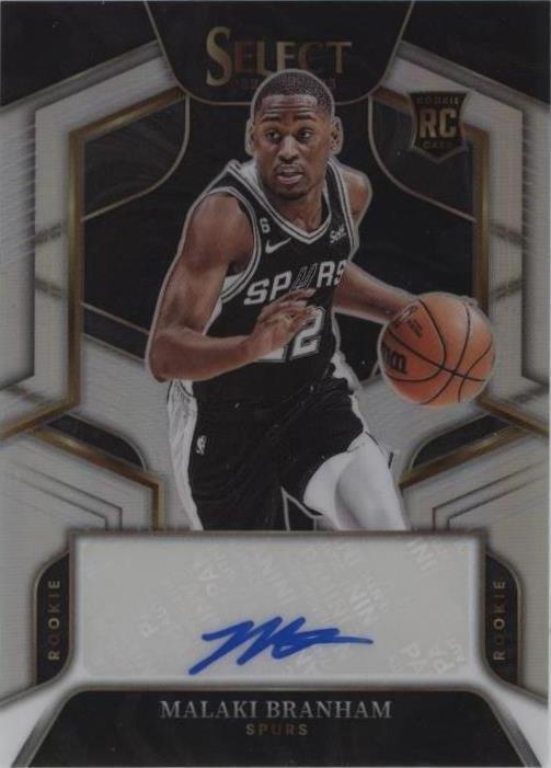 2022-23 Panini Select - Rookie Signatures Malaki Branham #RS-MBH /249 ...