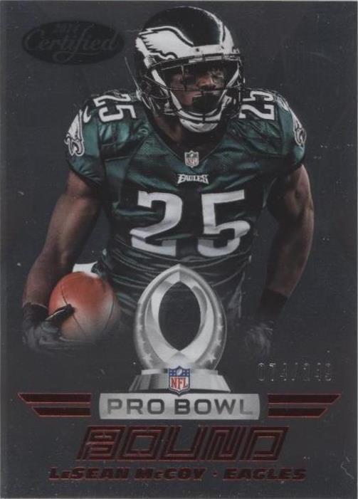 2014 Panini Certified - Pro Bowl Bound LeSean McCoy #PB8 Red /249 for ...
