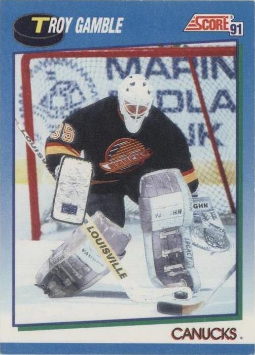 1991-92 Score Canadian - #502 Troy Gamble for sale online | eBay