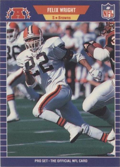 1989 Pro Set - #85 Felix Wright for sale online | eBay