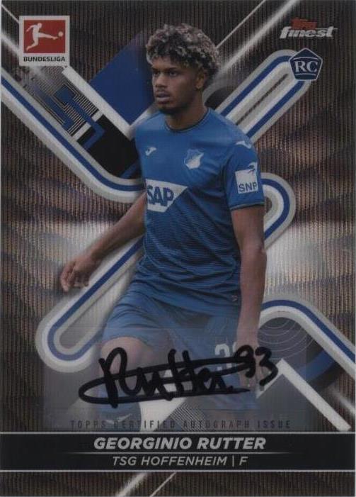 2021-22 Topps Finest Bundesliga - Black Wave Refractor Autographs #81 ...