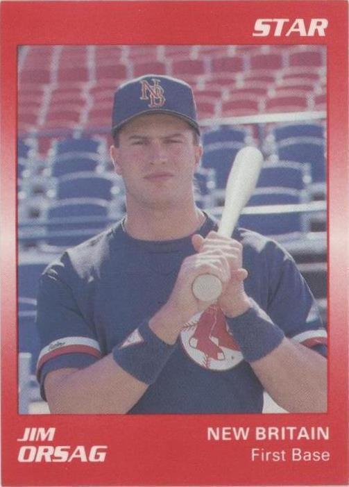 1989 Star Minor League - Jim Orsag #128 (RC) for sale online | eBay