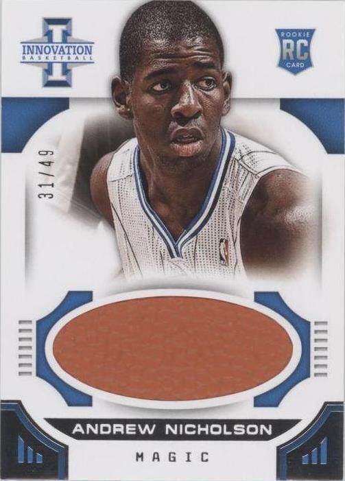 2012-13 Panini Innovation - Rookie Basketballs Andrew Nicholson #51 /49 ...