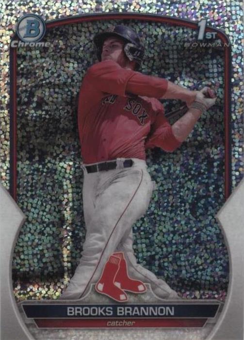 2023 Bowman Chrome - Prospects Speckle Refractor #BCP-245 Brooks ...