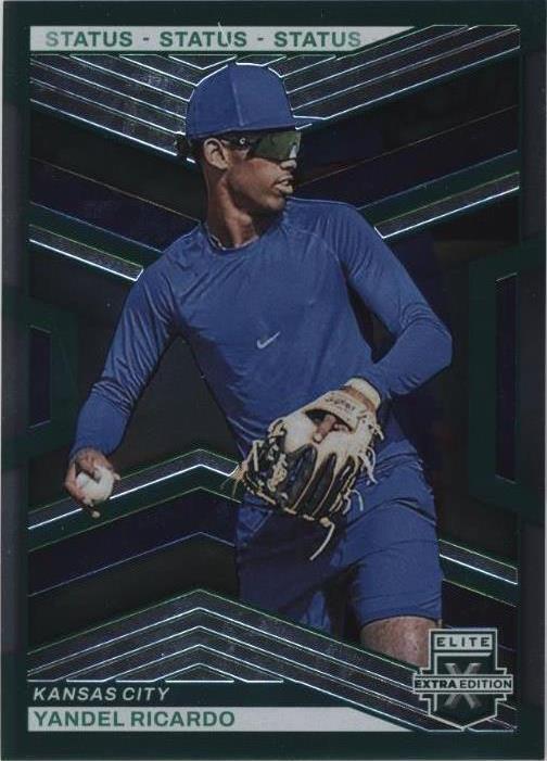 2023 Panini Elite Extra Edition - Yandel Ricardo #105 Status Green /499 ...