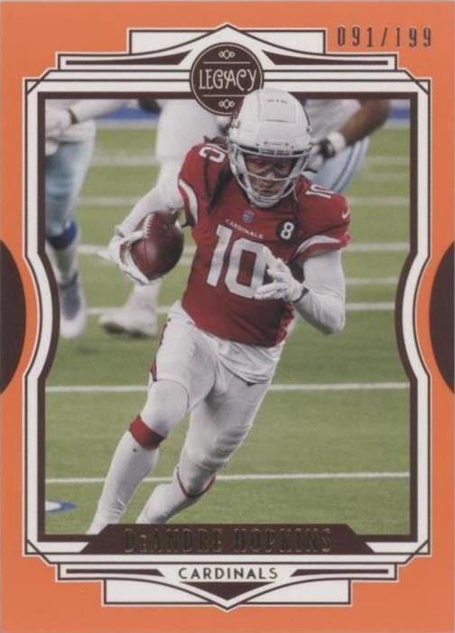 2021 Panini Legacy - DeAndre Hopkins #81 Orange /199 for sale online | eBay