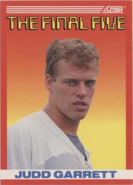 1990 Score - Judd Garrett #B4 (RC) for sale online | eBay