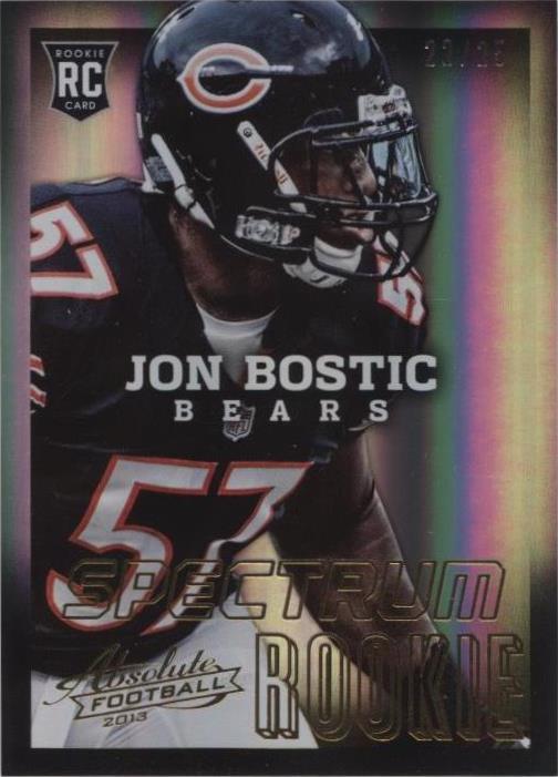 2013 Panini Absolute - Spectrum Gold #158 Jon Bostic /25 (RC) for sale ...