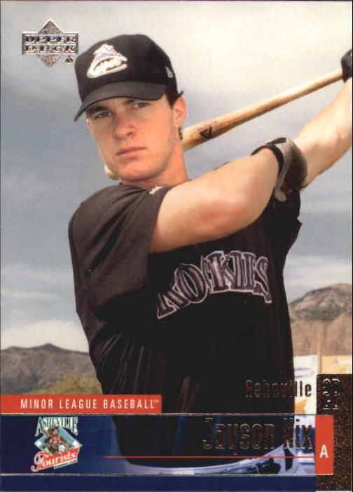 2002 Upper Deck Minor League Baseball - Jayson Nix #164 for sale online ...