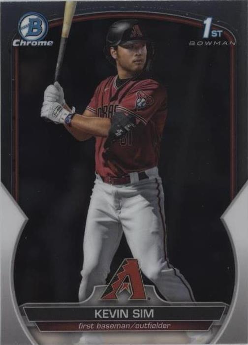 2023 Bowman Draft - Chrome Kevin Sim #BDC-16 (RC) for sale online | eBay