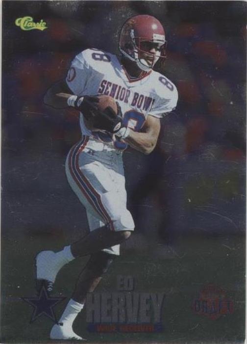 1995 Classic NFL Draft - Edward Hervey #92 Silver (RC) for sale online ...