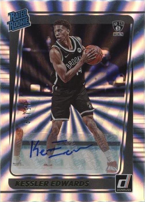 2021-22 Panini Donruss - Rated Rookie Holo Laser Signatures #204 ...