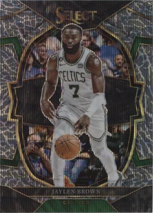 2022-23 Panini Select - Concourse Elephant Prizm #32 Jaylen Brown for ...