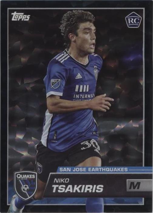 2023 Topps MLS - Icy Black Foil #161 Niko Tsakiris (RC) for sale online | eBay