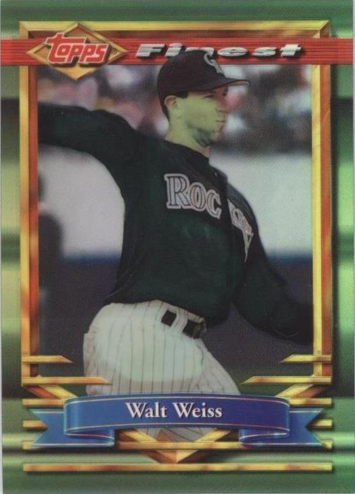 1994 Topps Finest - Refractor #401 Walt Weiss for sale online | eBay