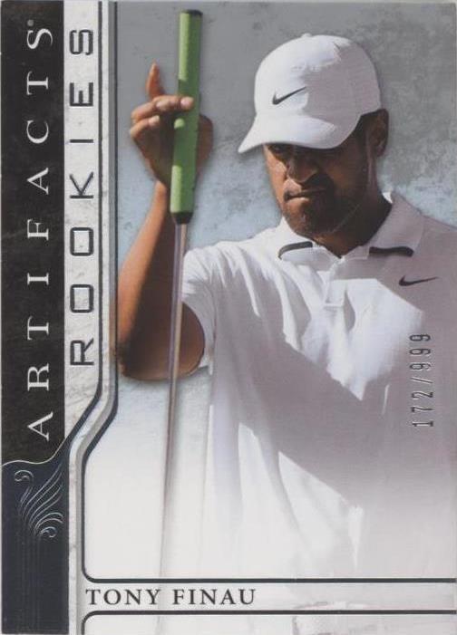 2021 Upper Deck Artifacts - Rookies Tony Finau #70 /999 (RC) for sale ...