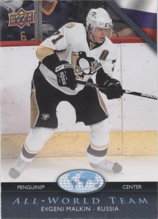 2007-08 Upper Deck - All-World Team #AW28 Evgeni Malkin for sale online ...
