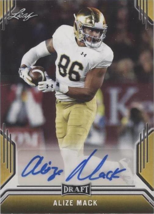 2019 Leaf Draft - Autographs Gold #BA-AM1 Alize Mack (AU, RC) for sale ...