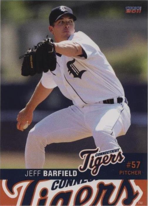 2011 Choice Connecticut Tigers - Jeff Barfield #08 (RC) for sale online ...