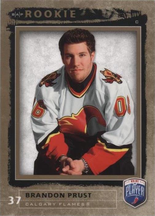 2006-07 Upper Deck Be a Player - Rookie #243 Brandon Prust /999 (RC ...