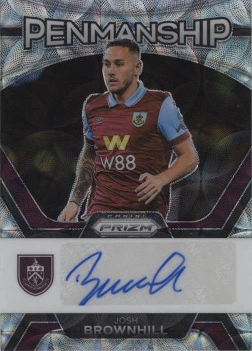 2023-24 Panini Prizm Premier League - Penmanship Josh Brownhill #P-JB ...