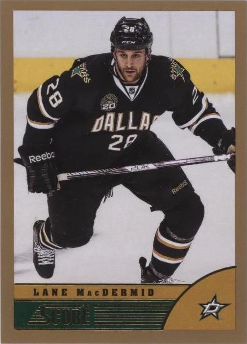 2013-14 Score - Gold #152 Lane MacDermid for sale online | eBay