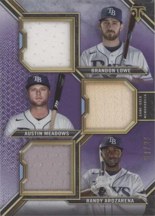 2021 Topps Triple Threads - Relic Combos Amethyst #RCC-LMK Randy ...