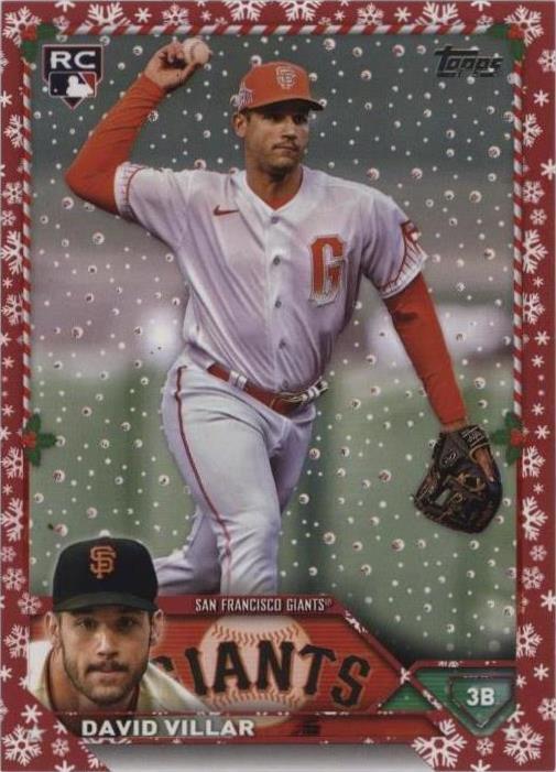 2023 Topps Holiday - David Villar #H161 Red Metallic /99 (RC) for sale ...
