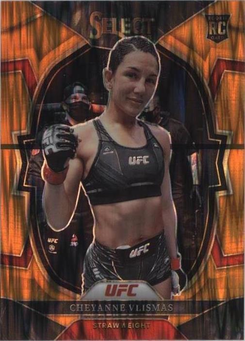 2023 Panini Select UFC - Concourse Cheyanne Vlismas #80 Orange Flash ...