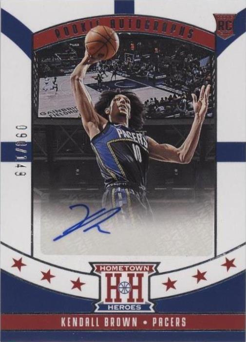 2022-23 Panini Chronicles - Hometown Heroes Rookie Autographs Kendall ...