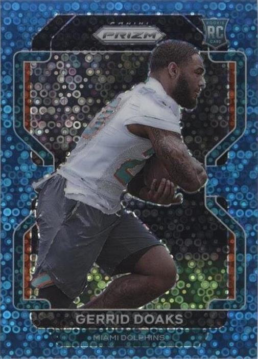 2021 Panini Prizm - Rookie Gerrid Doaks #426 No Huddle Blue Prizm /79 ...
