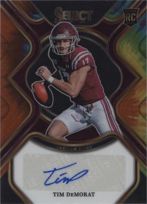 2023 Panini Select Draft Picks - Rookie Signatures Tim DeMorat #RS-TDE ...