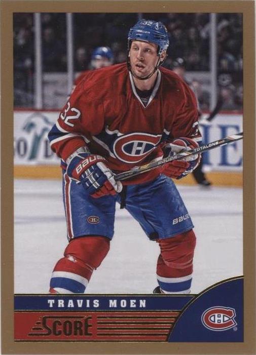 2013-14 Score - Gold #265 Travis Moen for sale online | eBay
