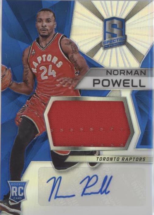 2015-16 Panini Spectra - Rookie Jerseys Autograph Prizms #128 Norman ...