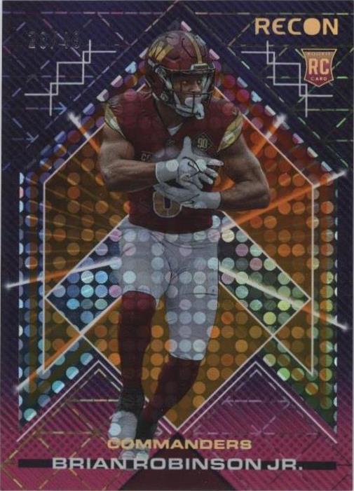 2022 Panini Chronicles - Recon Orange #REC-12 Brian Robinson Jr. /49 ...