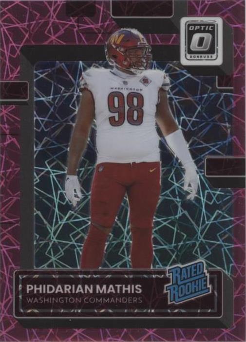 2022 Panini Donruss Optic - Rated Rookie Pink Velocity Prizm #268 ...