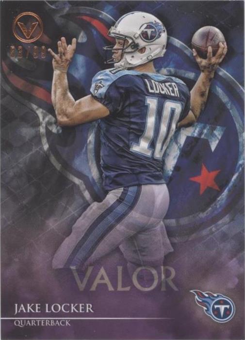 2014 Topps Valor - Valor #188 Jake Locker /99 for sale online | eBay